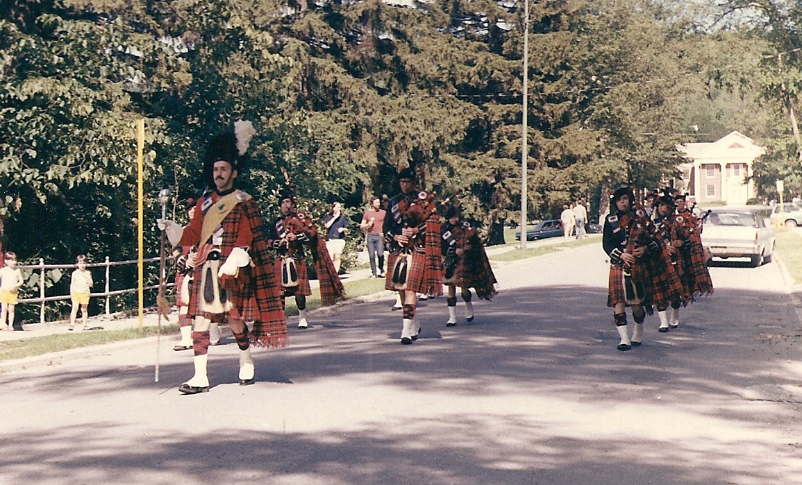 Allegany Highlanders Bagpipe Band Allegany County Historical Society Gallery
